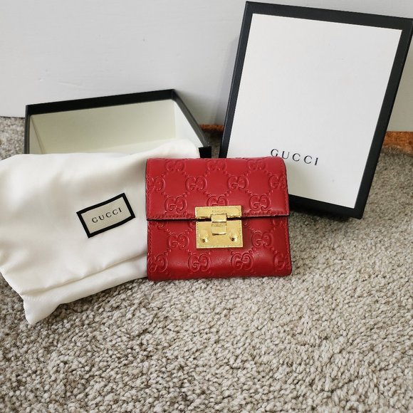 Gucci | Bags | Gucci Gg Padlock Wallet | Poshmark